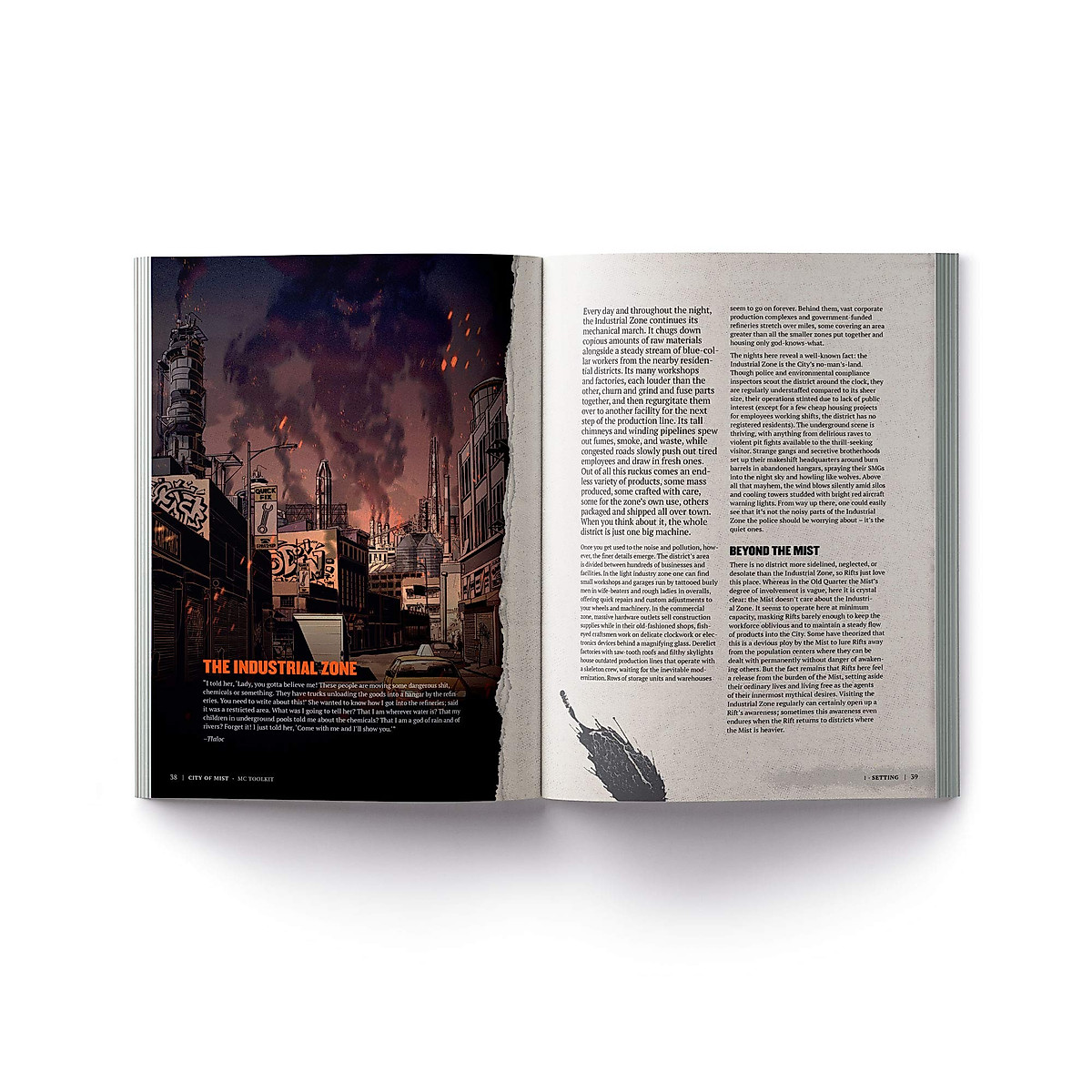 Son of Oak City of Mist RPG - MC Toolkit