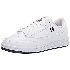 Fila mens Men's Fila Tennis 88 Sneaker, White/Navy/Red, 9.5 US