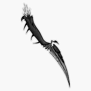 Tyranid Scythe Sticker Bumper Sticker Vinyl Decal 5"