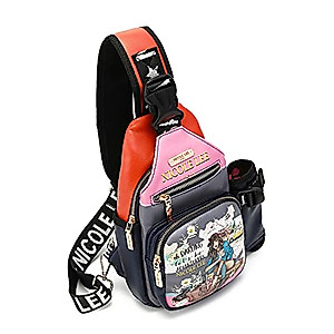 Nicole Lee SLING BACKPACK WITH BOTTLE HOLDER (TOGETHER WE STAND)