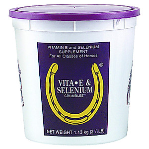 Vita E + Selenium Crumbles Supplement for Horses