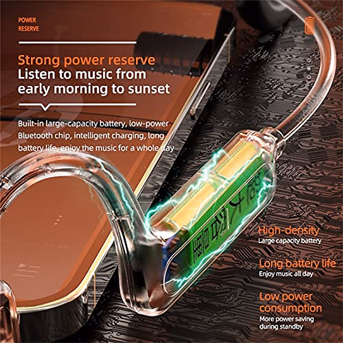 G1 Wireless Bluetooth 5.1 Headset Concept Bone- Conduction Surround Sound Waterproof Headset