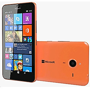 Microsoft Lumia 640 XL LTE, RM-1096, 8GB Dual Sim Unlocked Smartphone - Orange