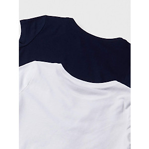 The Children's Place girls Short Sleeve Solid T-shirt 2 Pack Set T Shirt, Tidal Pack, Medium US