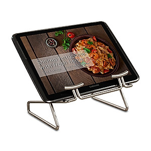 Spectrum Diversified Cookbook Holder, Euro, Satin Nickel