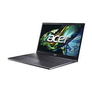 acer Aspire 5 15 Slim Laptop | 15.6" FHD (1920 x 1080) IPS | AMD Ryzen 5 7530U Hexa-Core Processor | AMD Radeon Graphics | 8GB LPDDR4X | 512GB Gen 4 SSD | Wi-Fi 6E | Backlit KB | A515-48M-R3DF,Gray