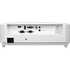 Optoma S343 SVGA DLP Professional Projector | Bright 3600 Lumens | Business Presentations, Classrooms, or Home | 15,000 Hour lamp Life | Speaker Built in | Portable Size