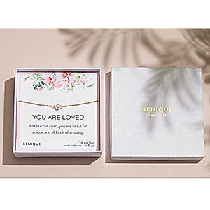 Gold Bracelet For Women – 14K Gold Filled or Sterling 925 Silver, Dainty Modern Minimal Chain Jewelry For Layering, 6.5”-8” Adjustable, Made in USA (Single Pear (925 Sterling Silver))