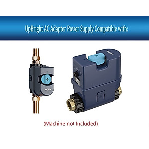 UpBright 12V AC/DC Adapter Compatible with Flo by Moen 900-001 3/4" 900-006 1" 900-002 1-1/4-Inch Smart Water Leak Detector Shutoff Valve Monitor 920-001 10.4V 13000mAh 140Wh Li-ion Battery Charger
