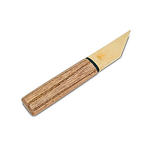 Kiridashi Craft Pocket Knife Japanese Steel Blade Wooden Handle with Sheath for Right-handed