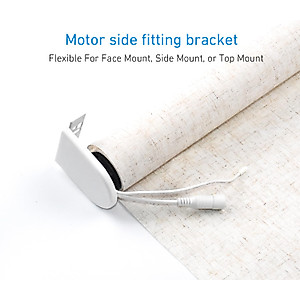 Rollerhouse 38/40mm Roller Blind Repair Kit, Mount Window Shade Brackets, Curtain Roller Blind Accessories for Electric Blinds with 1 1/2" Tube, 1 Pair, White