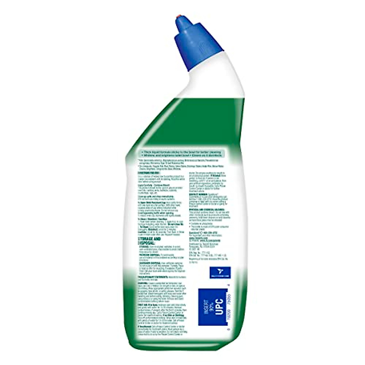 Lysol Toilet Bowl Cleaner W. Bleach, 48oz (2x24oz), 10X Cleaning Power