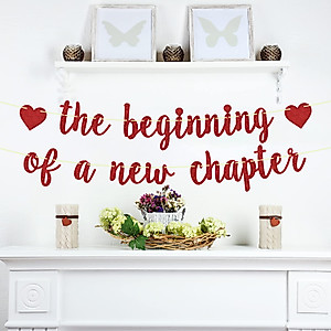 Red Glitter Miss You Already Banner, Retirement Party Banner, Travelling Bon Voyage Banner, Leaving on Trip Banner, Going Away Banner, Retired Party Decorations Supplies