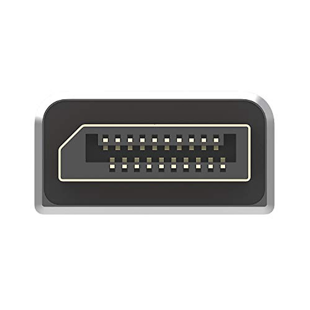 XOUPFORE DisplayPort Cable 1.2 6.6ft, High Speed DisplayPort to DisplayPort Cable Nylon Braided, Supports 4K@60Hz and 2K@144Hz for Laptop PC Projector TV etc- Gaming Monitor Cable- Dark Grey