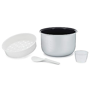 Instant Zest 8 Cup One Touch Rice Cooker, From the Makers of Instant Pot, Steamer, Cooks Rice, Grains, Quinoa and Oatmeal, No Pressure Cooking Functionality