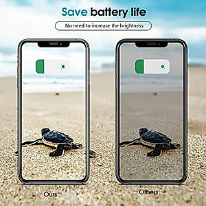 OTAO Privacy Screen Protector for iPhone 11 Pro Max/iPhone Xs Max 6.5 Inch True 28°Anti Spy Tempered Glass Full-Coverage (2-pack)