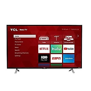 TCL 32S305 32-Inch 720p Roku Smart LED TV (2017 Model)