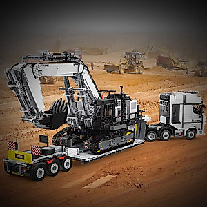 ZMBlock Building Block Set Brick Toys Container Trailer 1529 Pieces