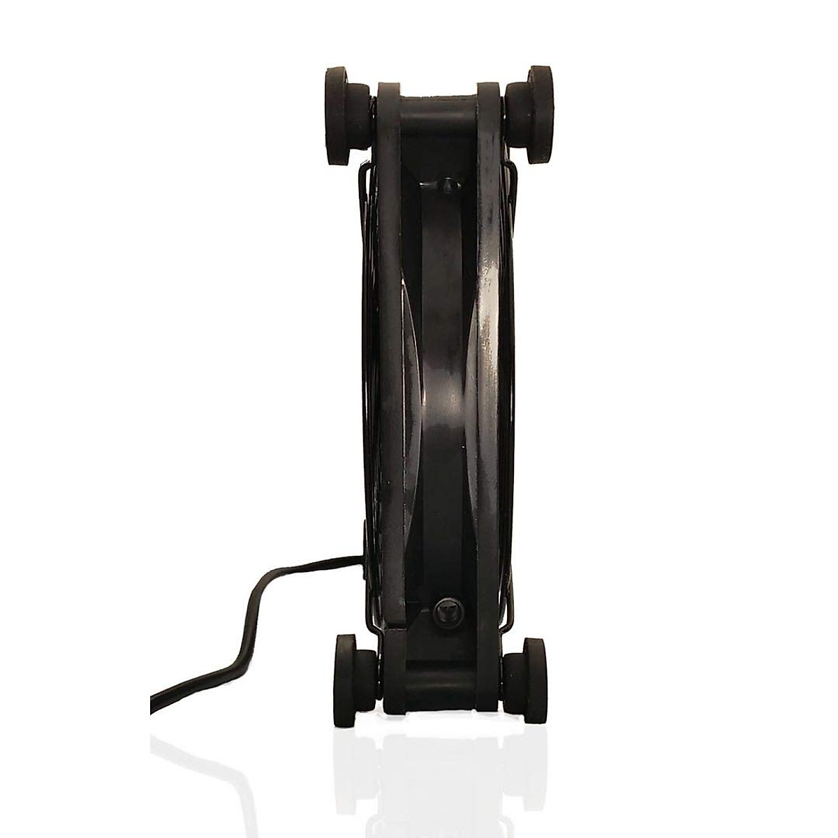 Easycargo 2-Pack 80mm USB Fan Quite, USB Fan 5V, Cooling Small Small Fan with Multi Speed Controller (80mm)