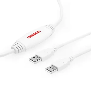 Gearmo USB 2.0 Driverless PC Transfer Cable 6ft – Fast File Sharing for Windows 11/10/8/7