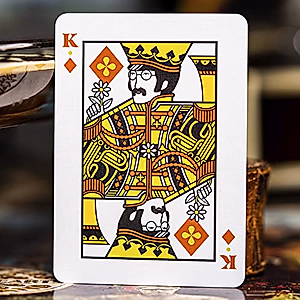 theory11 The Beatles Premium Playing Cards - Pink Deck Officially Licensed Collector's Cards