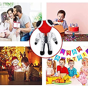 CHPM Rainbow Friends Plush, 11.8 inch Rainbow Friends Plush Toys Soft Stuffed Animal, Bring Home The Fun with Rainbow Friends Plush Toy - Adorable Gift for Kids and Collectors (Red)