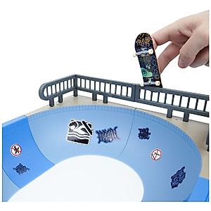 Tech Deck, Daewon Mega Bowl, X-Connect Park Creator, Customizable and Buildable Ramp Set with Exclusive Fingerboard, Kids Toy for Ages 6 and up