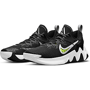 Nike Men's Giannis Immortality Athletic Basketball Shoes, Black/White-wolf Grey-clear, 13