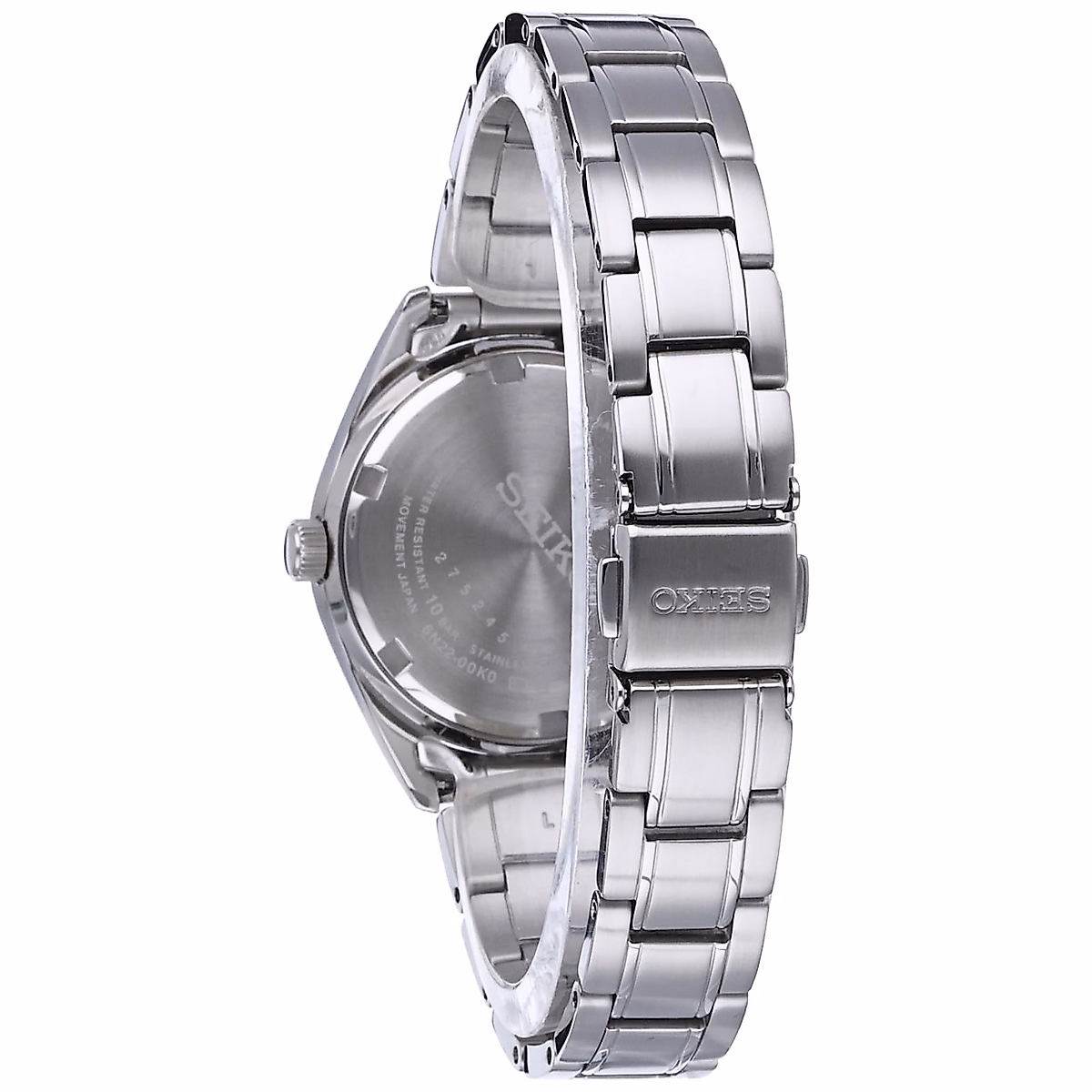 Seiko Women's Essentials Japanese Quartz With Stainless Steel Strap, Silver (Model: SUR633)