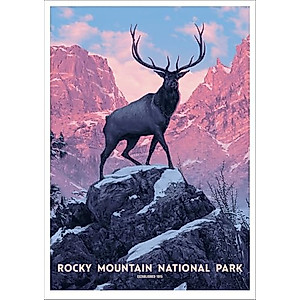 National Parks Postcards: 100 Illustrations That Celebrate America's Natural Wonders