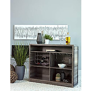 Coaster Home Furnishings Joe 5-Shelf Bar Unit Aged Oak