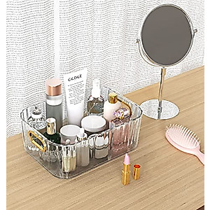 Txtsegose Clear Plastic Storage Bins,Bathroom Organizer and Kitchen Organization, Pantry Organization and Storage, Acrylic Organizers for Fridge, Freezer, BPA-Free Egg Organizer