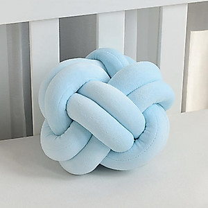 Velvet Chunky Yarn Bulky Giant Arm Knitting Yarn, Super Soft Jumbo Tube Weight, Fluffy DIY Crochet Hand Making Washable for Blanket, Pet Bed, Rugs Pillow (2.2lb-Light Blue)