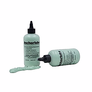 Anchorlube All-Purpose Metalworking Compound 8oz - Water-Based Cutting Fluid for Drilling, Tapping, Sawing - Great on Stainless Steel | No Oil