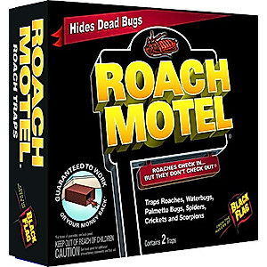 Black Flag Roach Motel Traps, 2-Count, 1-Pack