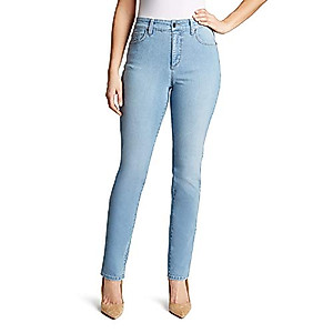 Gloria Vanderbilt Women's Petite Amanda Classic High Rise Tapered Jean, Callisto, 8P