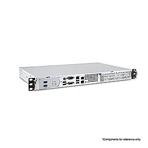 IN-WIN IW-RF100S-S265 1U Short Depth Mini-ITX Rackmount Server Chassis , 265W