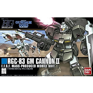 Bandai Hobby HGUC 1/144 #125 Gm Cannon II "Mobile Suit Gundam: 0083 Stardust Memory" Model Kit