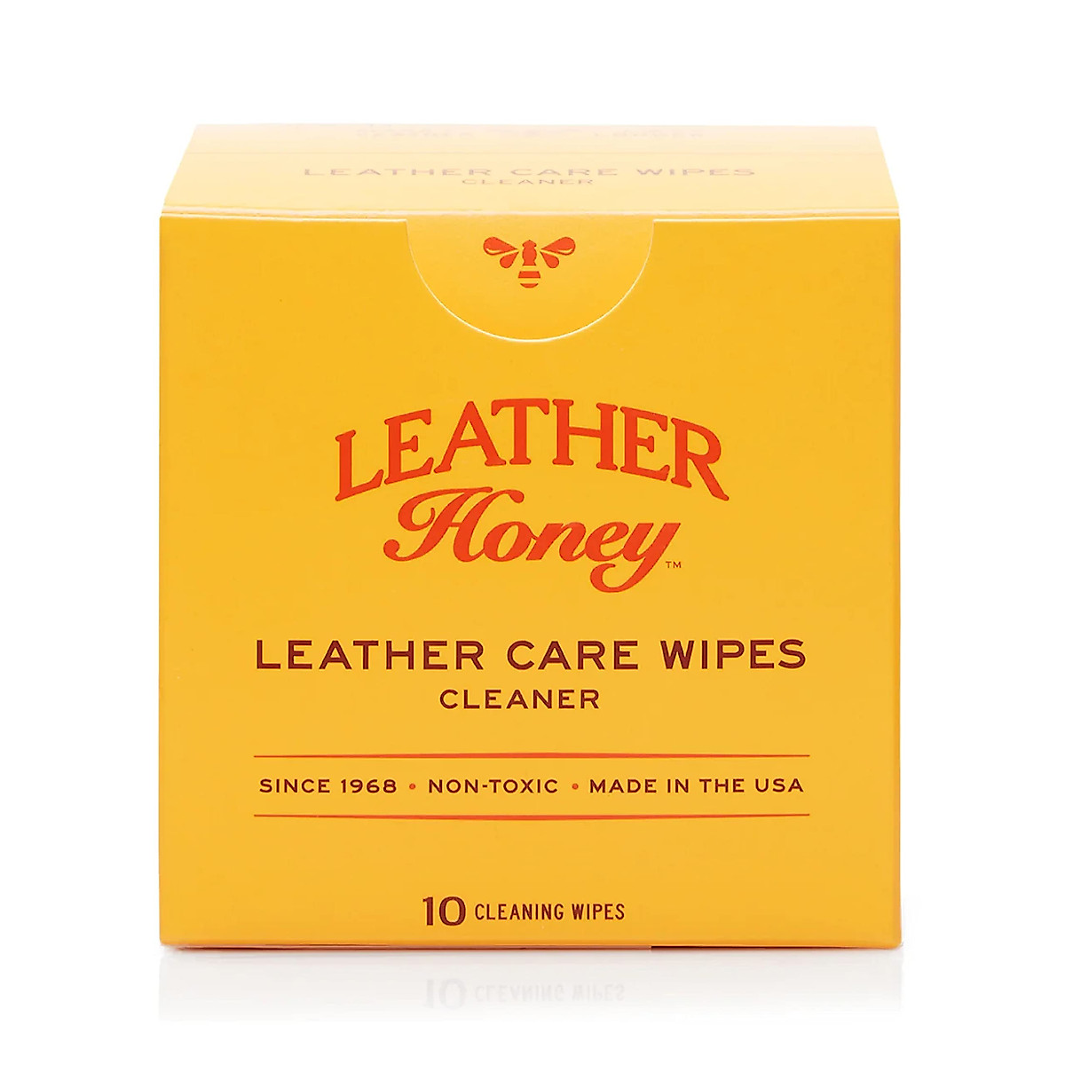 Leather Honey Cleaner Wipes with 8oz Cleaner