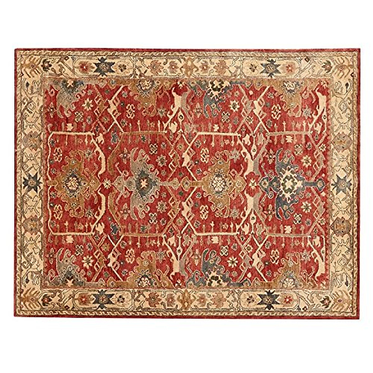 New 5x8 8x10 9x12 Channing Persian Hand Tufted Woolen Area Rug (8x10)