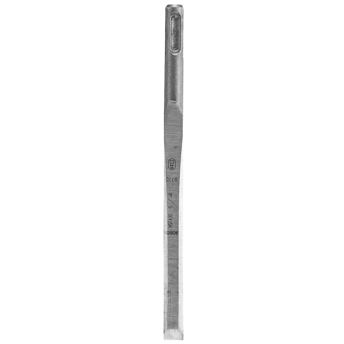 Bosch HS1430 1/4 In. x 7 In. Wood Chisel SDS-plus Bulldog Hammer Steel