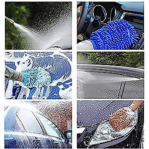 Yiliaw High Pressure Power Washer Wand Extendable Hydro Jet Water Hose Nozzle Flexible Watering Sprayer Cleaning Tool for Garden Gutter Patio Car Pet Window
