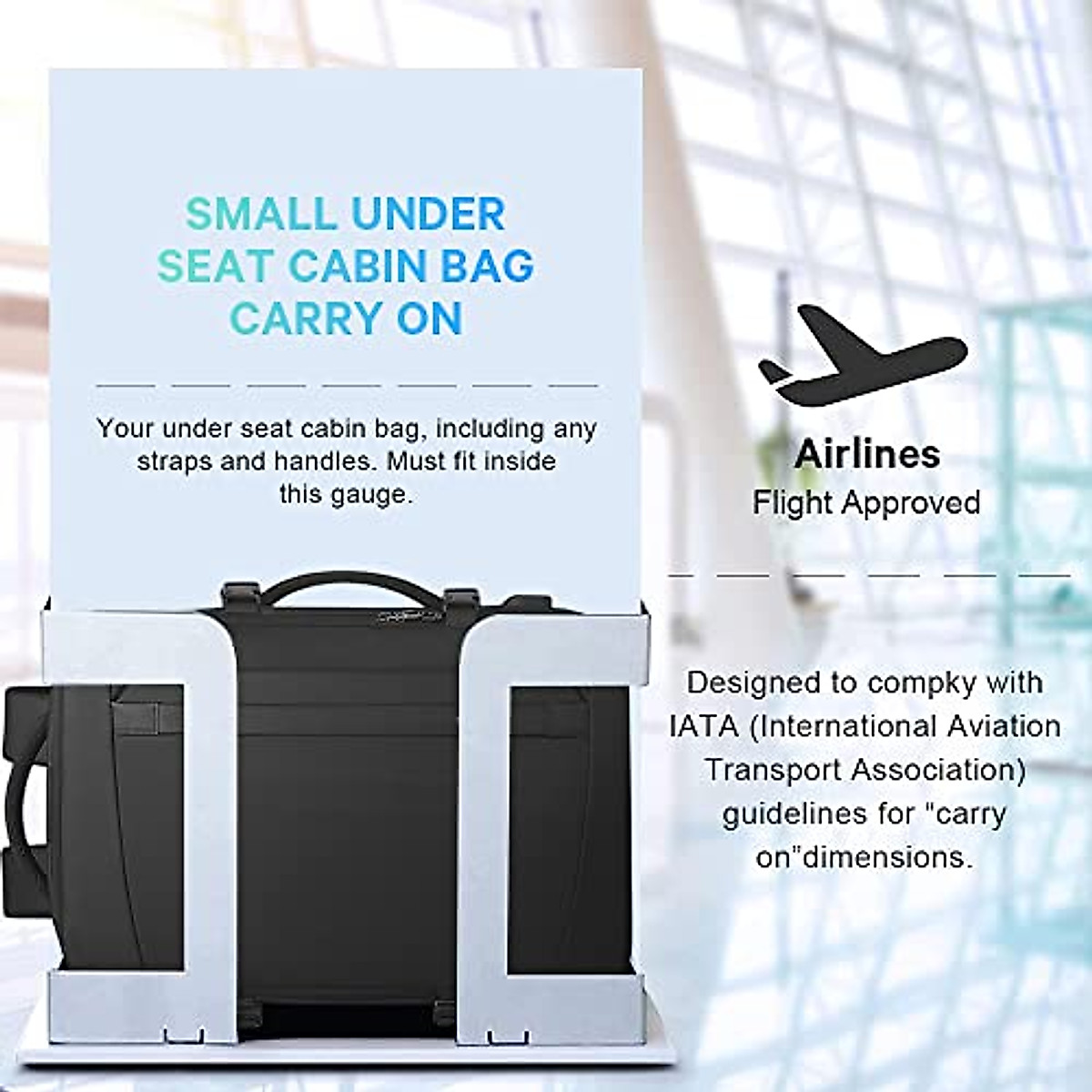 BANGE Laptop backpack for Fright Approved Overnight Backpack can hold 15.6 or 17.3 inch Laptop for men and women,Business Backpack