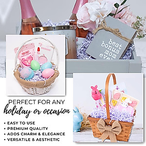 MagicWater Supply Soft & Thin Cut Crinkle Paper Shred Filler (1 LB) for Gift Wrapping & Basket Filling - Lavender