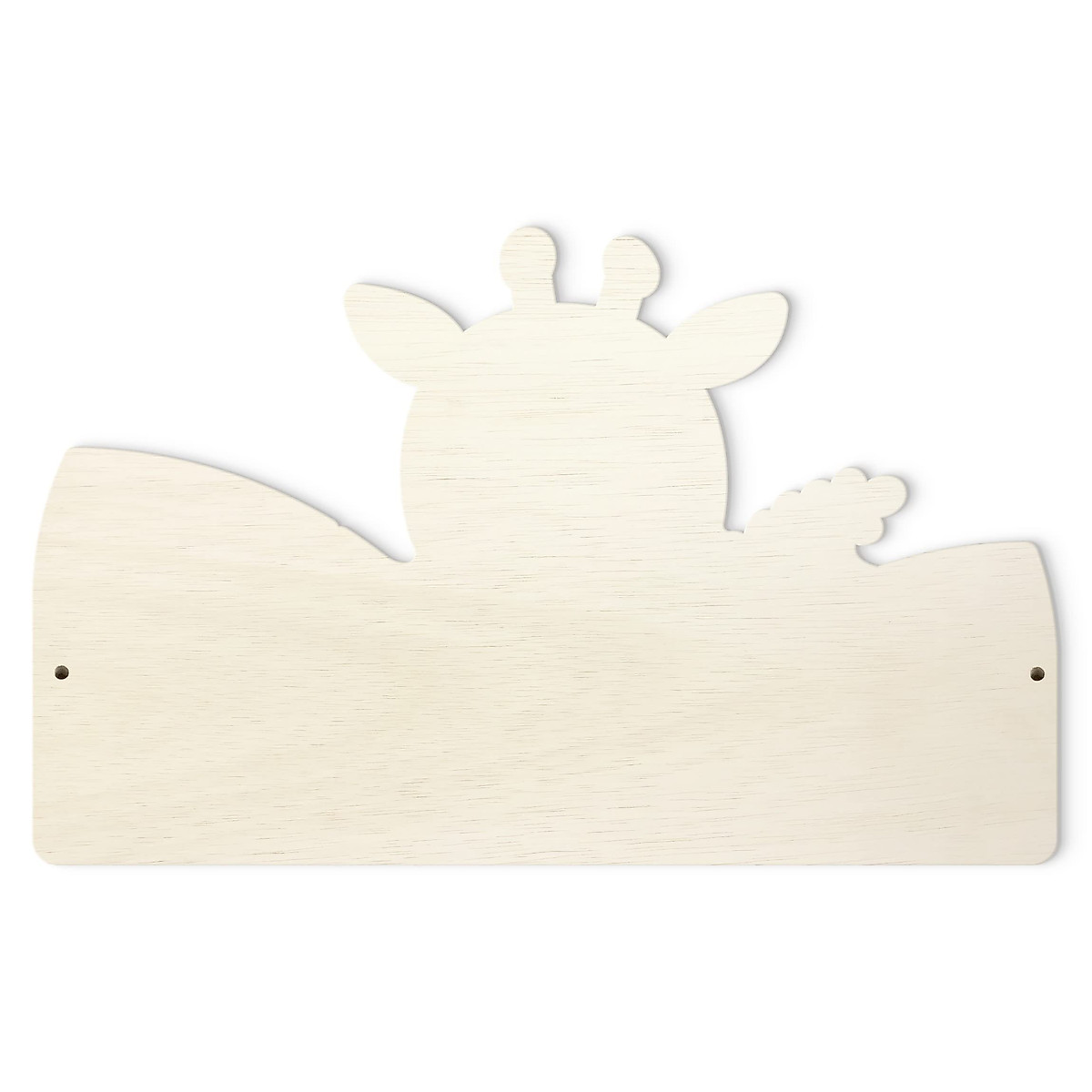 Bilderwelten Children's coat rack - Baby Giraffe In The Jungle, Dimension HxW: 9.84x15.74 in.