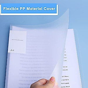 4 Pack A4 Presentation Book,Binder with Plastic Sleeves,30 Pockets Presentation Book with Sheet Protectors,Portfolio Folder Display Book for School,Office