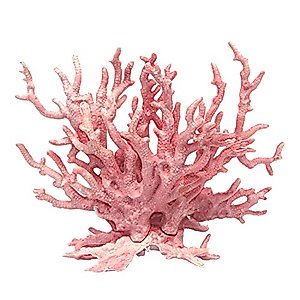 Besimple Artificial Aquarium Coral Ornament Plastic Fish Tank Plants Decoration for Aquarium Landscape