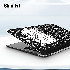 Fintie Case for MacBook Air 13 Inch A2337 (M1) / A2179 / A1932 (2022 2021 2020 2019 2018 Release) - Snap On Hard Shell Case Cover for MacBook Air 13 Retina Display with Touch ID (composition book)