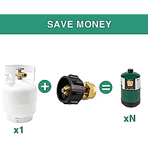 KOMAN Weed torch with Propane Refill Adapter,35" long arm, Fuel by 1LB Propane Cylinder/5-40LB Propane Tank,self ignition,for Roofing,Weeding,Campfire Starting(Output 24000BTU, Propane not included)