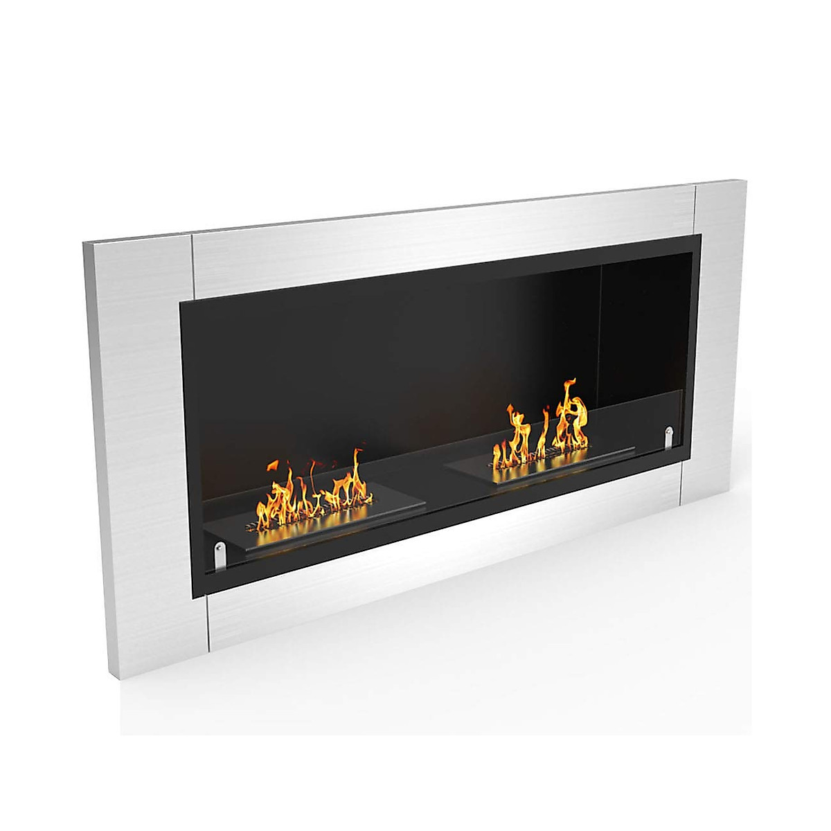 Regal Flame Elite Fargo 43 Inch Ventless Built in Recessed Bio Ethanol Wall Mounted Fireplace